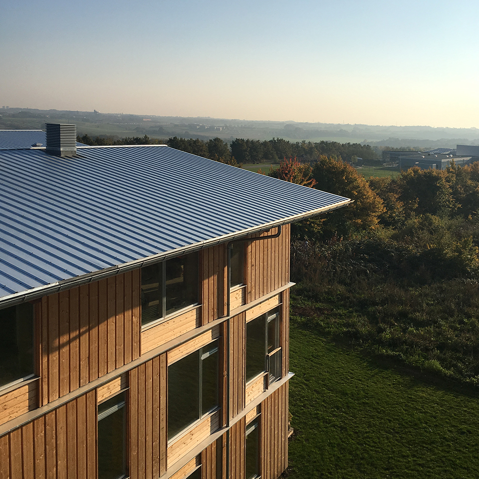 Sustainable wood architecture designed for transformation by Vandkunsten Architects