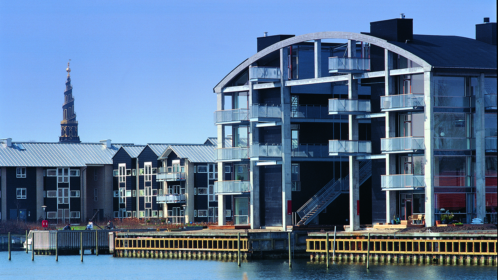 New homes in the old torpedo boat workshop