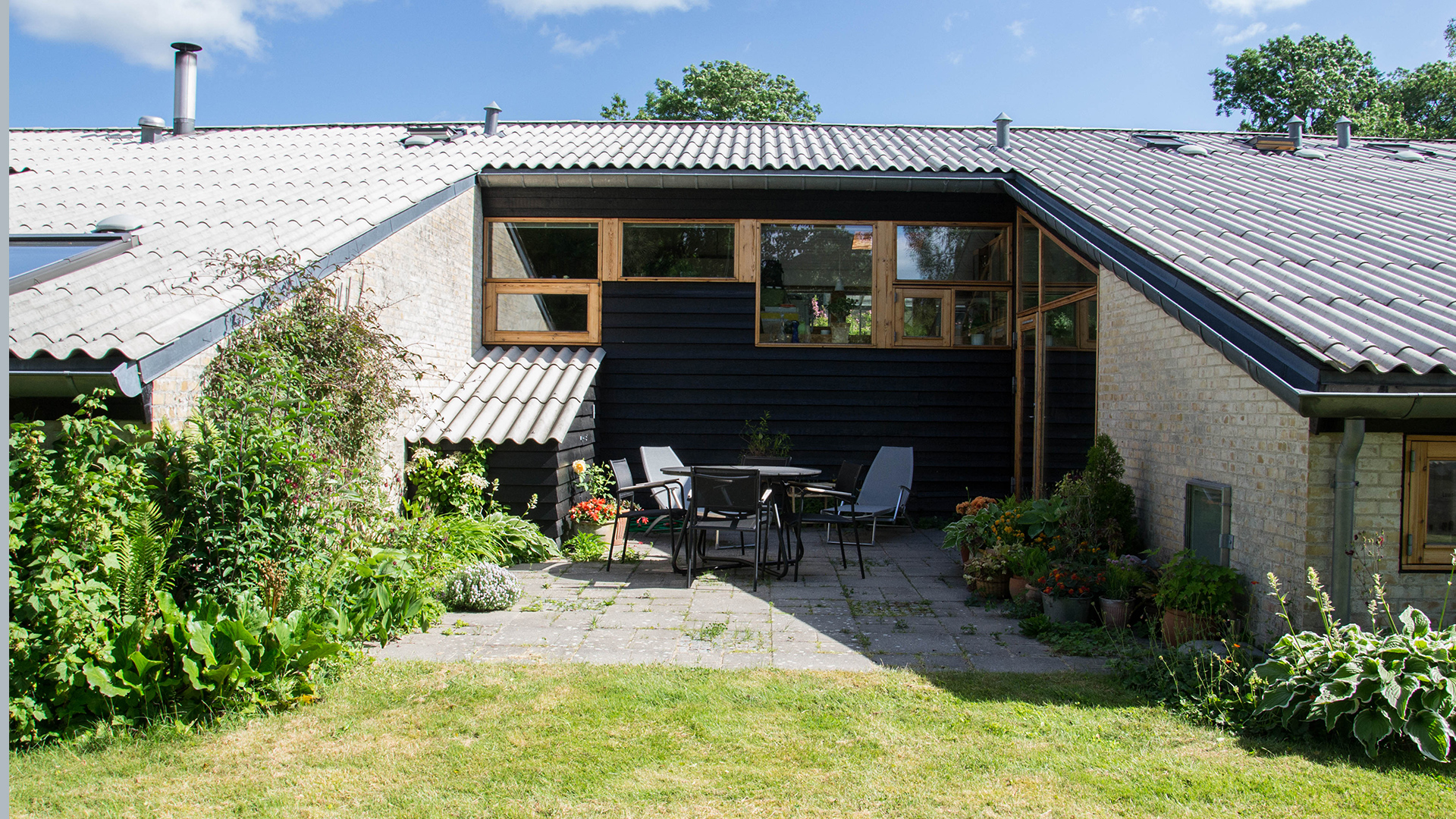 Bofællesskab og byggefællesskab tegnet af Tegnestuen Vandkunsten