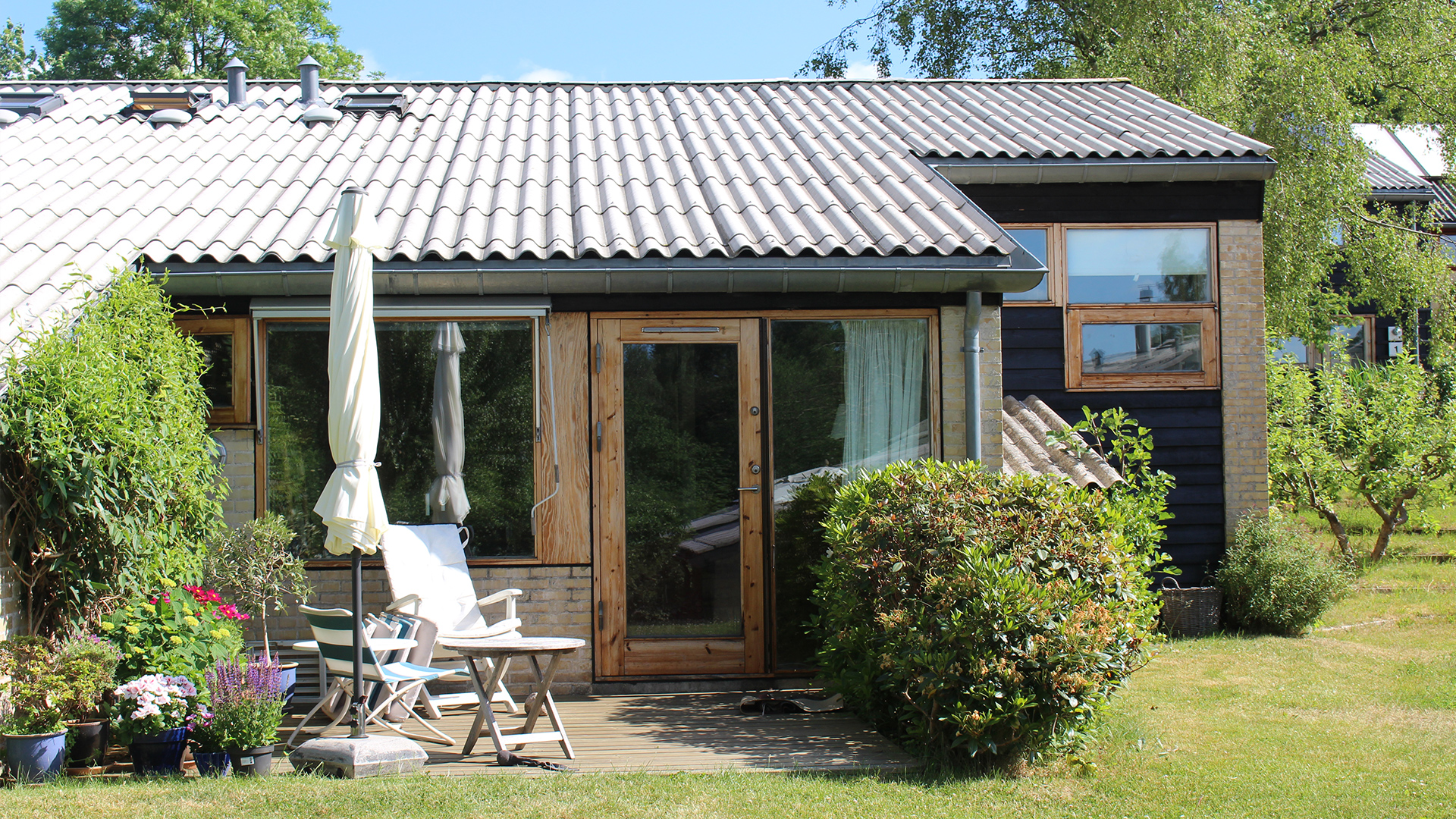 Bofællesskab og byggefællesskab tegnet af Tegnestuen Vandkunsten