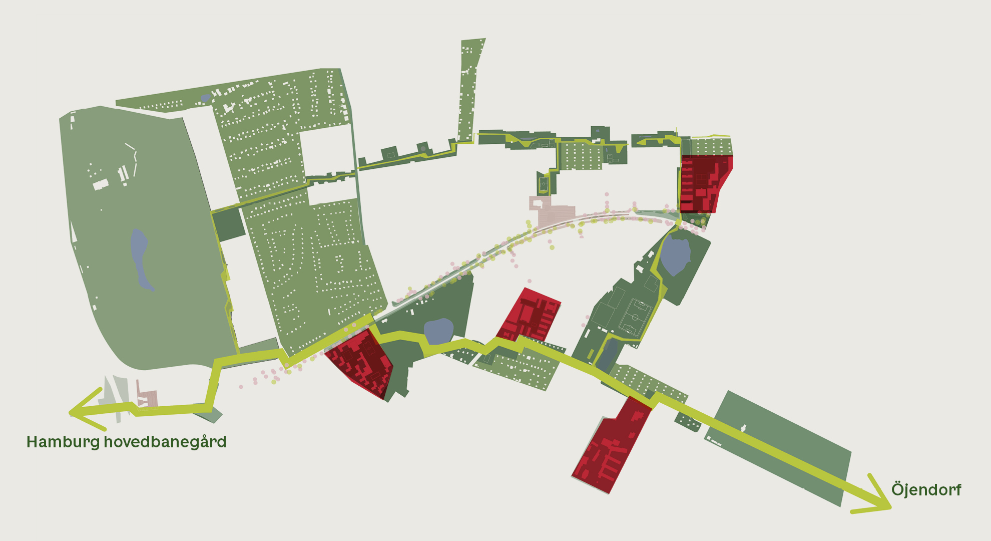 Vandkunsten wins planning competition for Hamburg's - Horner Geest district
