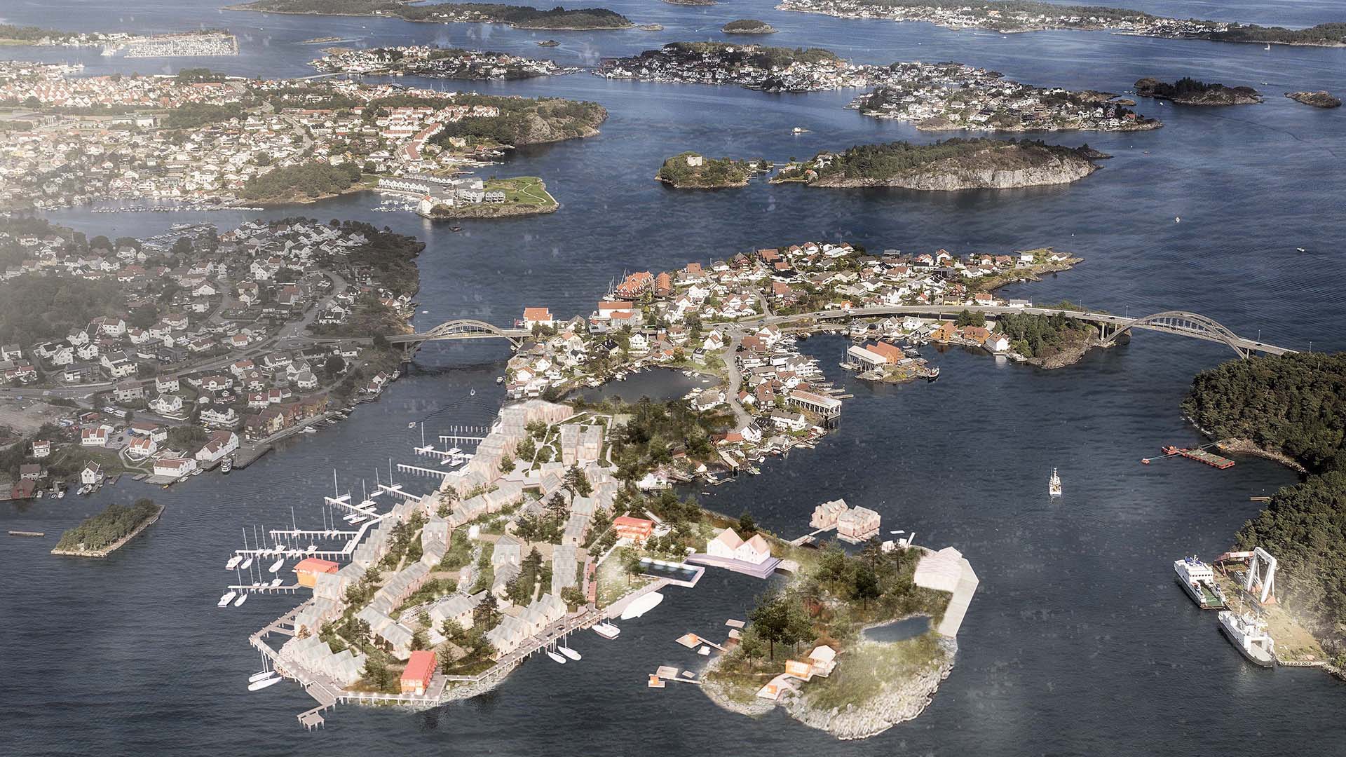 Vandkunsten vinder konkurrencen om Pynteneset i Stavanger