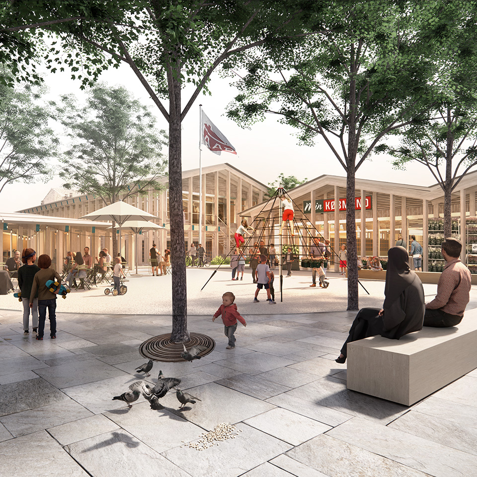 Vandkunsten wins the project to renovate the Local Center in AAB dept. 55